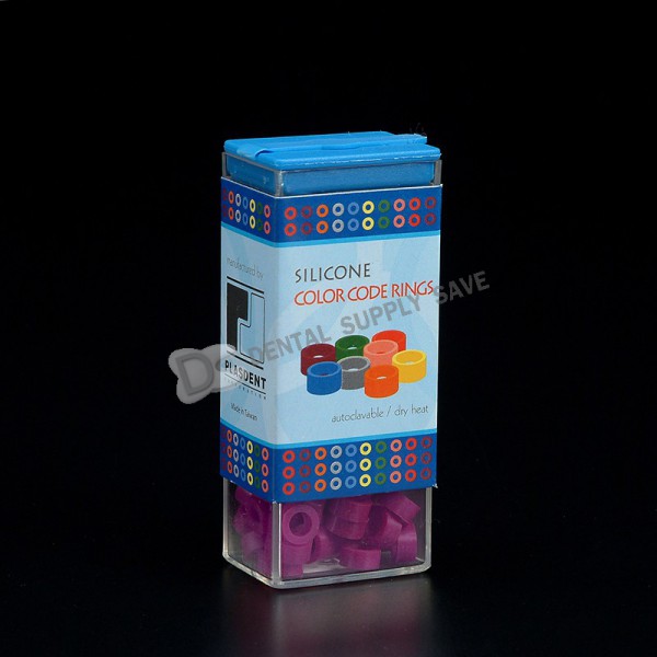 Large Color Code Rings Silicone - Dental Supply Save!